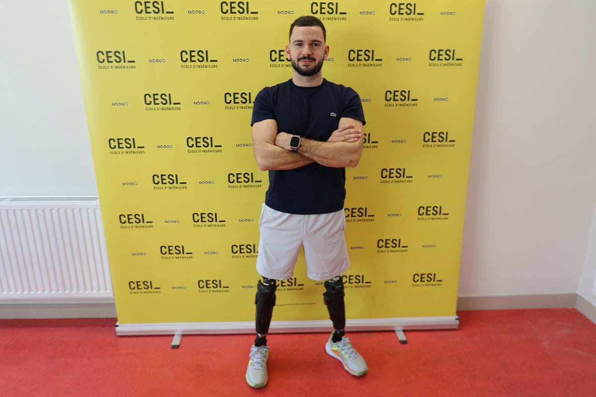 Portrait étudiant : Alexis Sanchez, champion handisport d'aviron